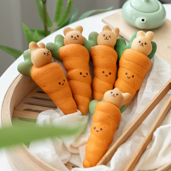 Bunny Bread with Cream Filling Baking Class for Kids 🥕🐇