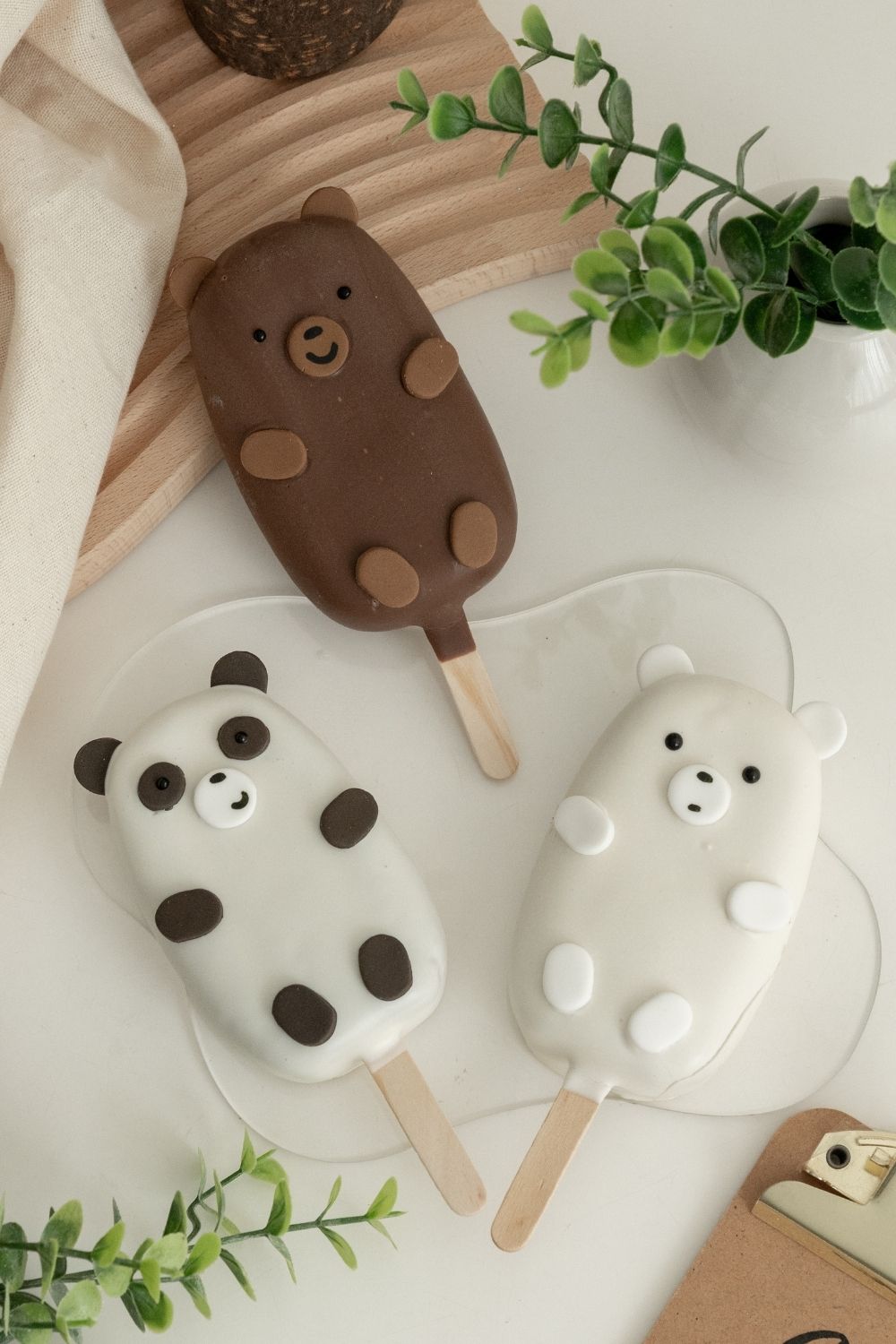 We Bare Bear Cakesicles Baking Class for Kids 🐻